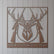 Personalized Deer Head Plaque Name Metal Sign. Customizable Deer Hunti ...