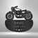 Personalized Cafe Racer Motorbike Metal Sign - Custom Bike Steel Sign ...