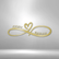 Infinity Couples Monogram - Steel Sign With Your Custom Names – Coolcin