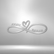 Infinity Couples Monogram - Steel Sign With Your Custom Names – Coolcin